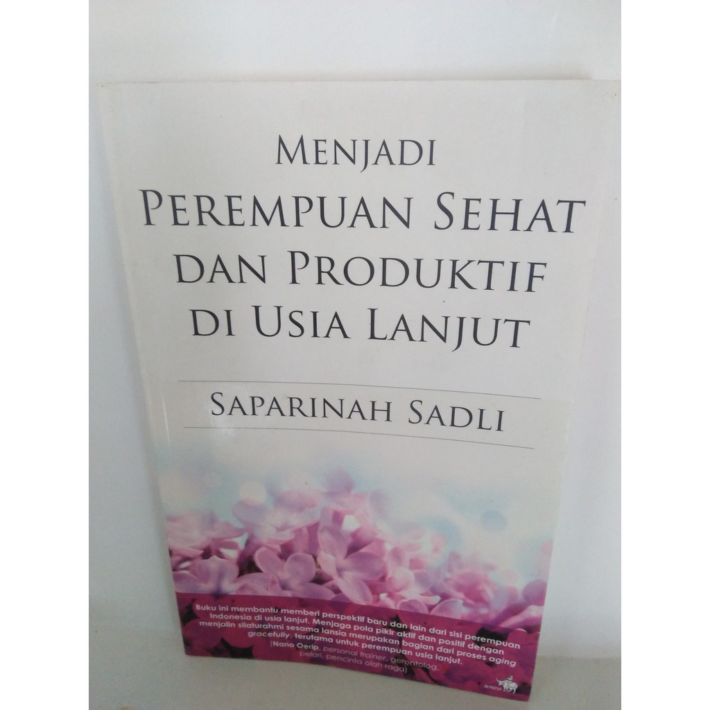 Jual BUKU Menjadi Perempuan Sehat dan Produktif di Usia Lanjut ...