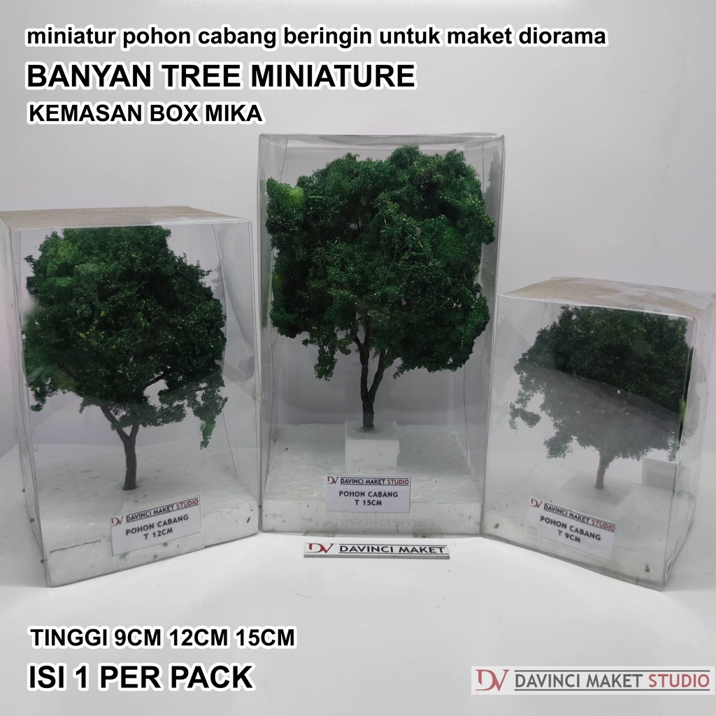 Jual Miniatur Pohon Beringin Cabang Besar Maket Diorama - Banyan Tree ...