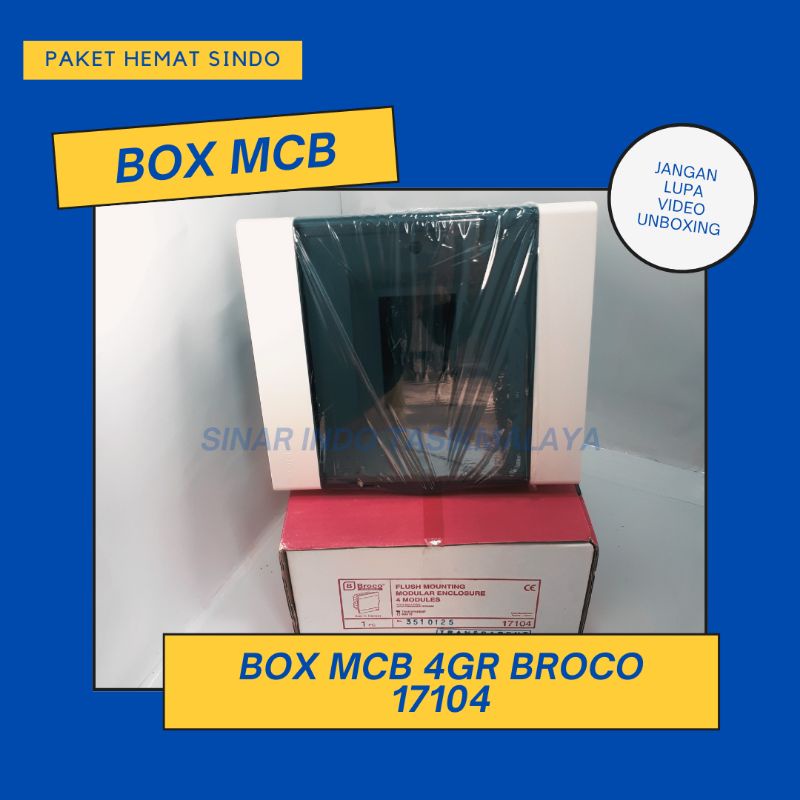 Jual BOX MCB 4GR BROCO 17104 | Shopee Indonesia