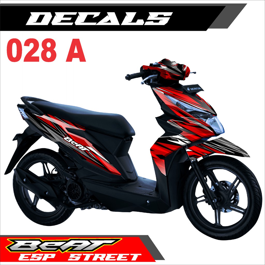 Jual Decal Sticker Beat Street Esp- Dekal Stiker Fullbody BEAT STREET ...