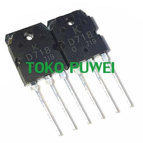 Jual 2Sd718 2S D718 Silicon Npn Power Transistors Dd27 Tkpw2362 ...