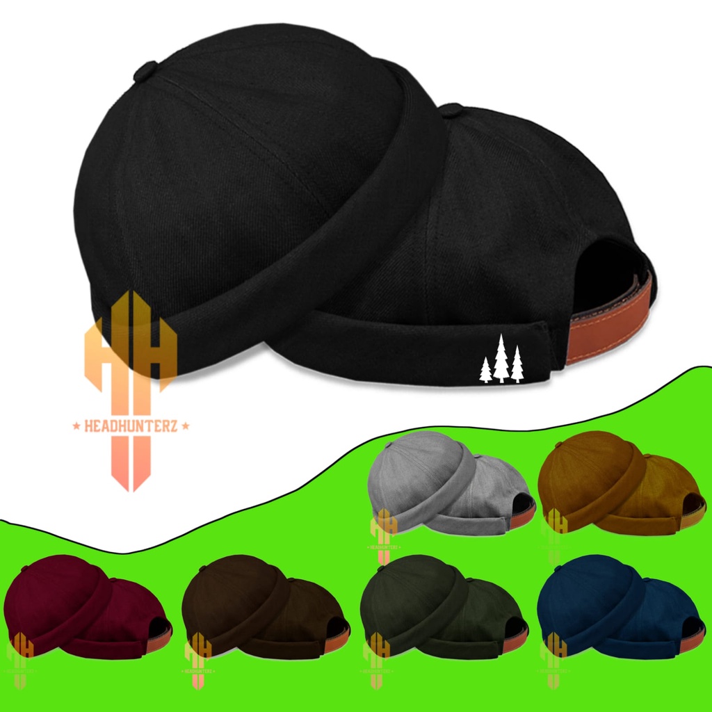 Jual Topi Peci Miki Hat Cap Uas Anak dan Dewasa Logo Tiga Pohon Pinus ...