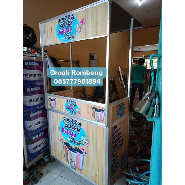 Jual Rombong portable pakai atap | Shopee Indonesia