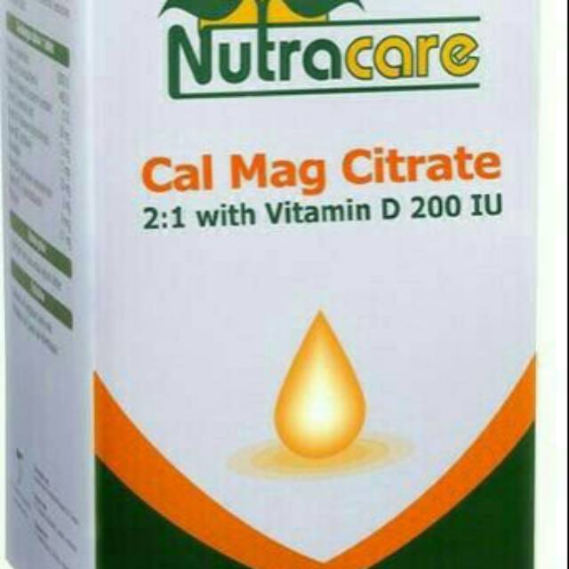 Jual Nutracare cal mag citrate dengan vitamin d | Shopee Indonesia