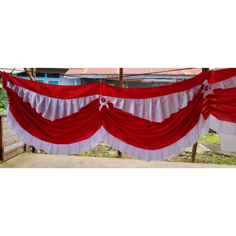 Jual Bendera panjang Background bendera polos bendera merah putih ...