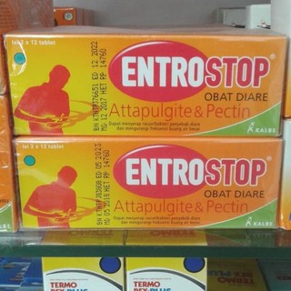 Jual Entrostop Obat Diare Dewasa 2 strip/box Indonesia|Shopee Indonesia