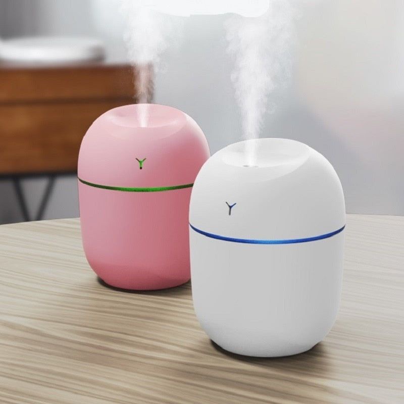 Jual Humidifer mini diffuser portable pelembab dan pengharum ruangan ...