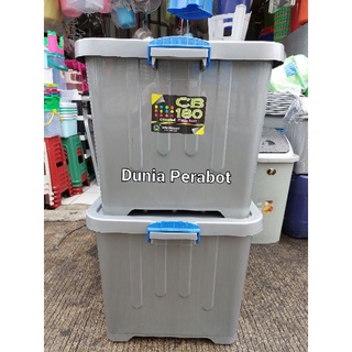 Jual Container Box Silver - Coklat CB 180 / Box MPW - Lucky star Kotak ...