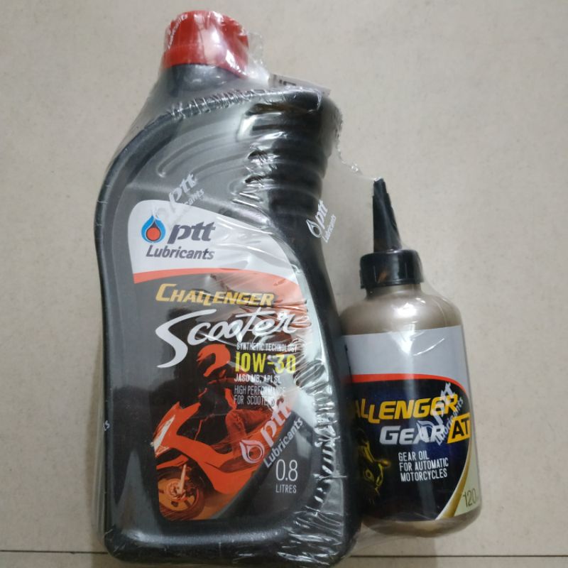 Jual Oli Challenger PTT Matic 0.8L + Gardan | Shopee Indonesia