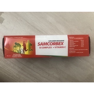 Jual samcorbex b complex + vitamin c - 1 box | Shopee Indonesia