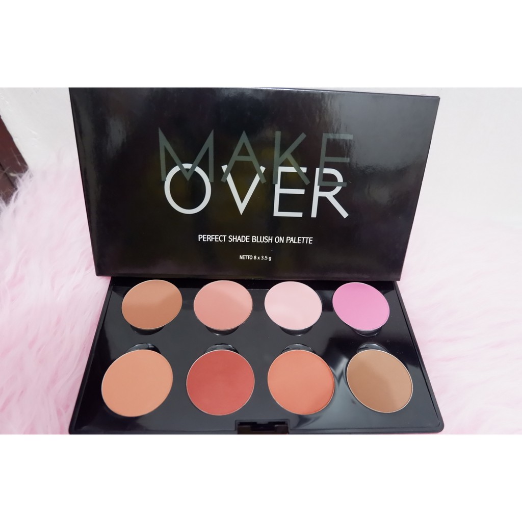 Jual Make Over Perfect Shade Blush On Palette 8 x 3.5 g | Shopee Indonesia