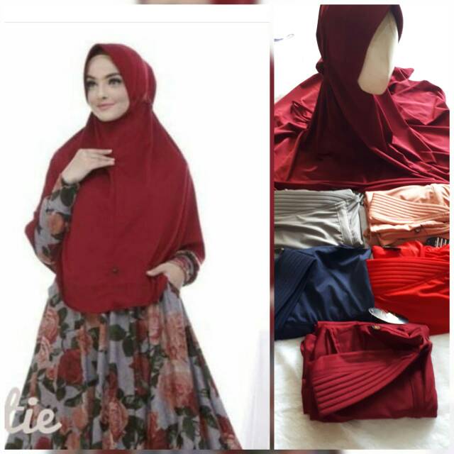 Jual Rifanti serut M hijab syari standar | Shopee Indonesia