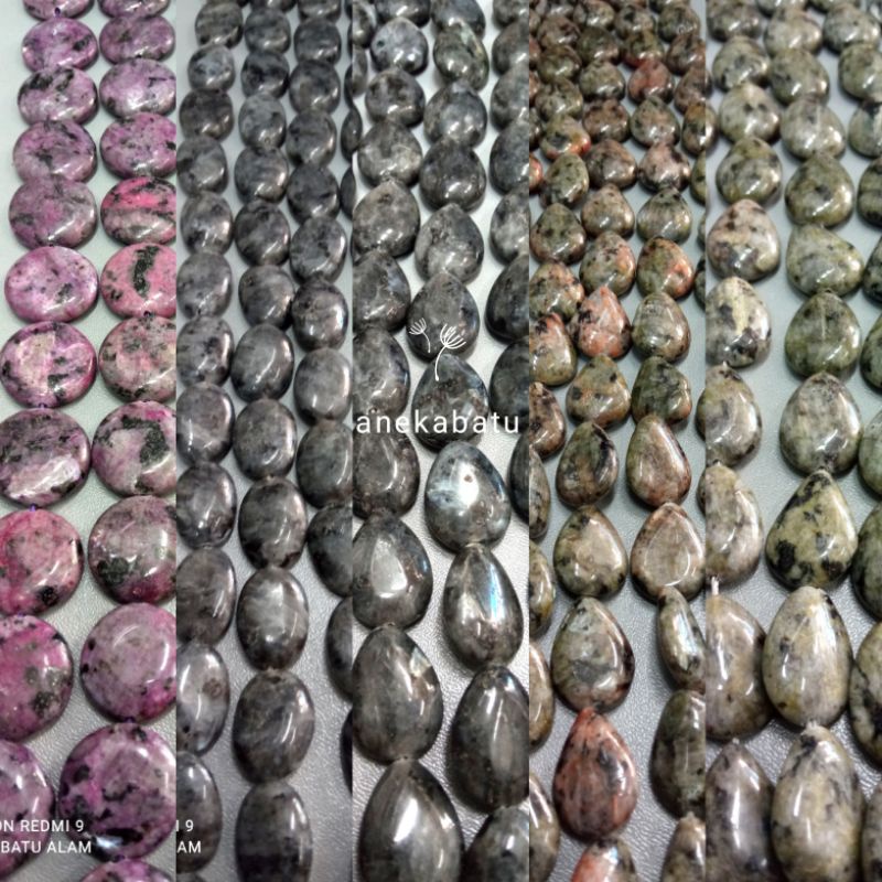 Jual MANIK BATU ALAM PENDAN MODEL OVAL,KOIN DAN TETES AIR PANJANG/LEBAR ...
