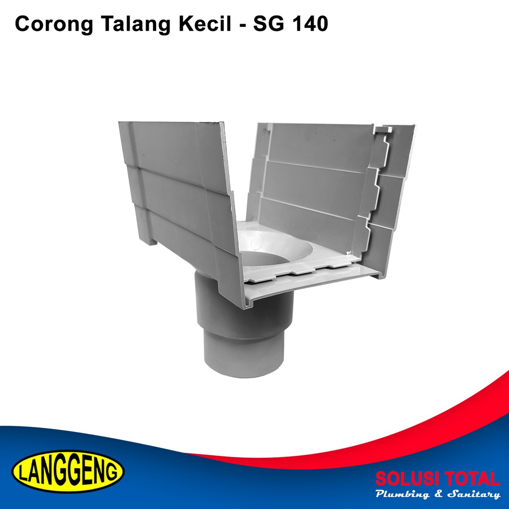 Jual Corong Outlet Bak Kontrol Talang PVC Kotak Kecil SG 140 LANGGENG ...