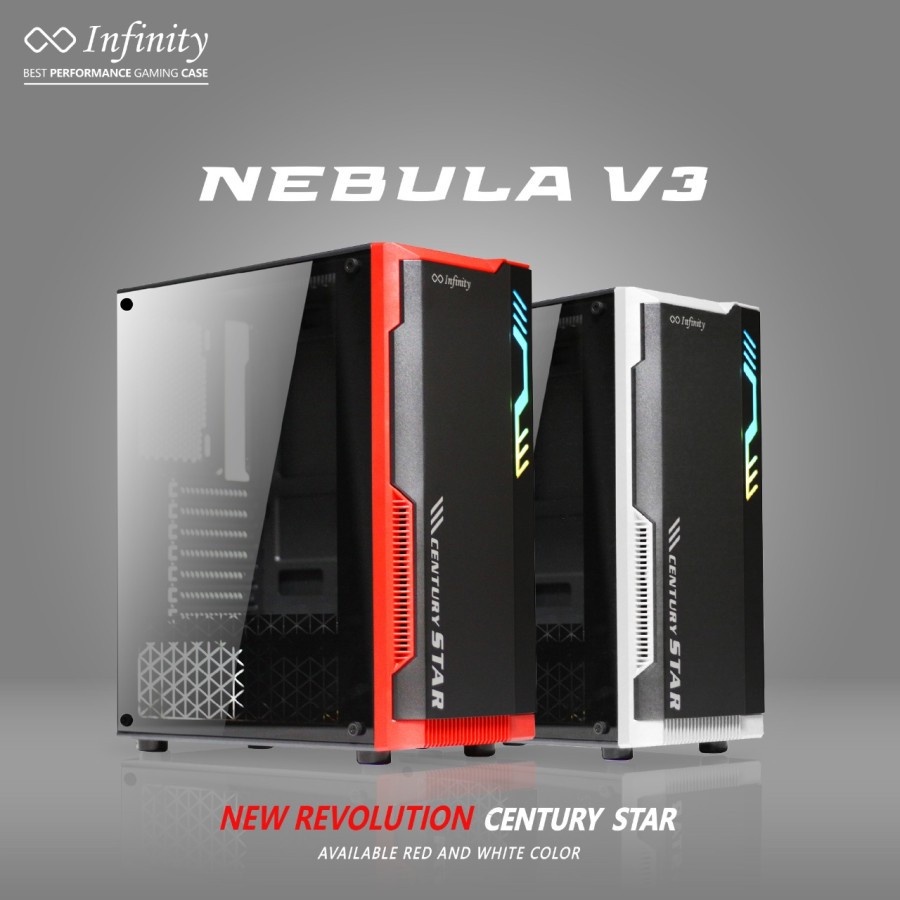 Jual CASING INFINITY NEBULA V3 - ATX CASING PC Indonesia|Shopee Indonesia