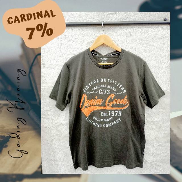 Jual Kaos Cardinal Cowok Murah Original (Real Pict) | Shopee Indonesia