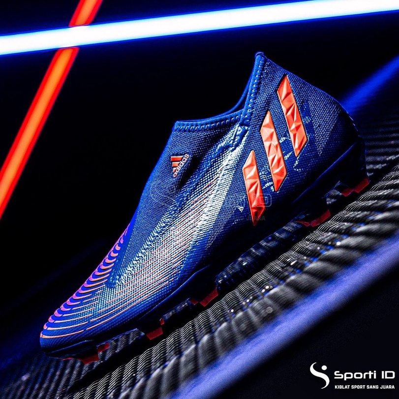 Jual Sepatu Bola Adidas Predator Edge.3 LL FG - Blue GW2278 Original ...