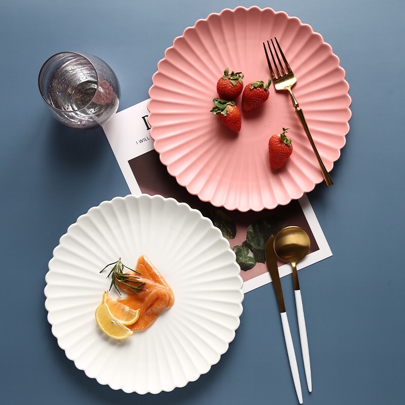 Jual Piring keramik Piring Aesthetic Shelly Dessert Plate by MIJO ...