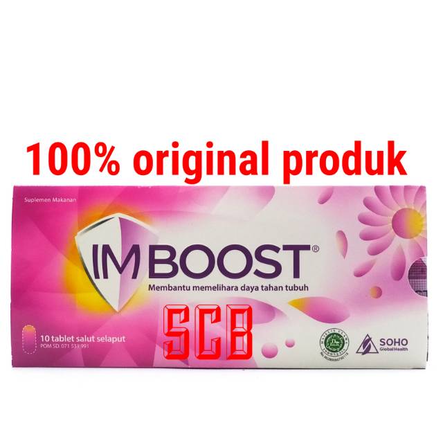 Imboost Tablet ( 1 Strip Isi 10 Tablet ) - Memelihara Daya Tahan Tubuh ...