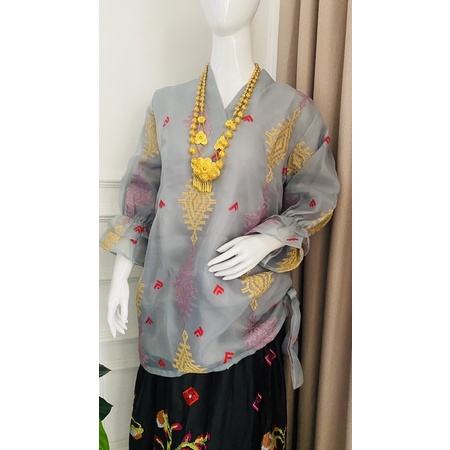 Jual BAJU BODO ORGANZA SULTAN ORIGINAL SENGKANG WAJO BORDIR KIPAS ...