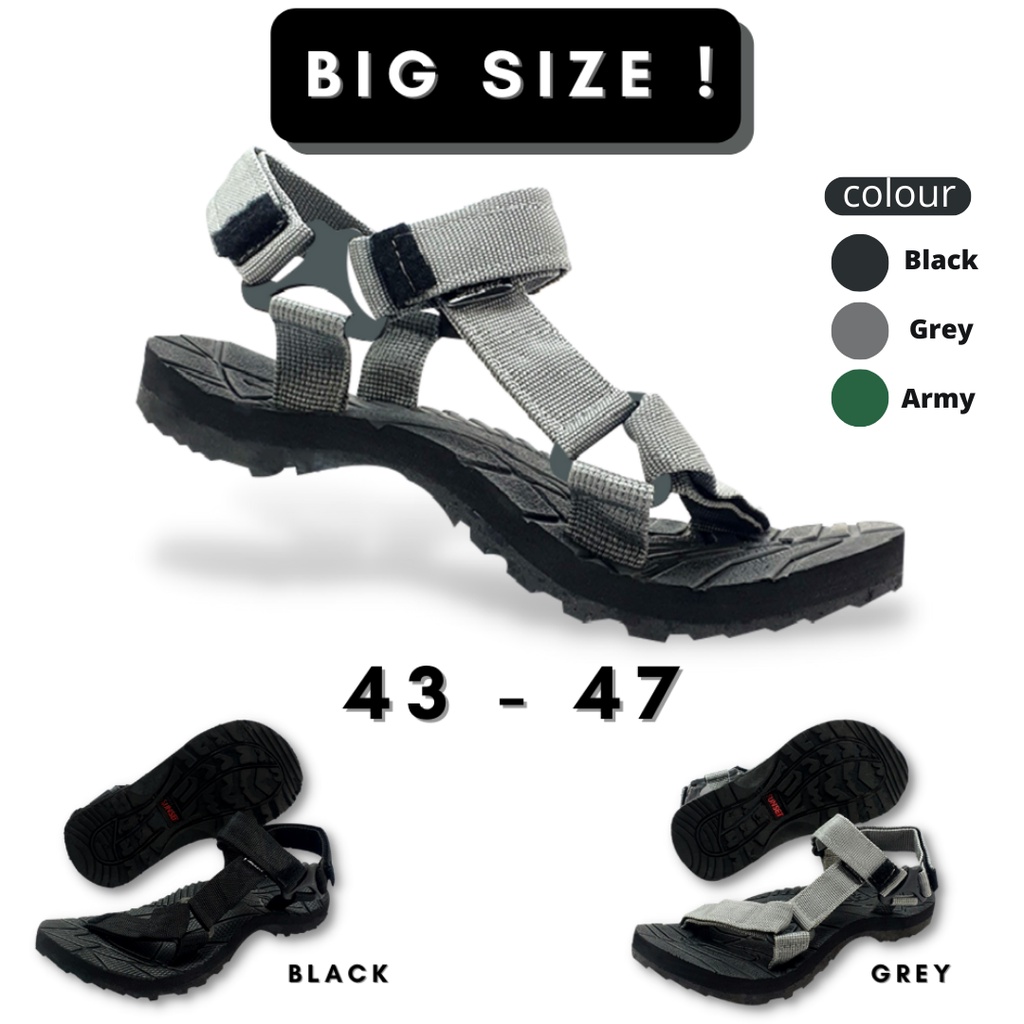 Jual Sendal Gunung Tali Pria Sandal Gunung Sandal Pria Jumbo Sendal ...
