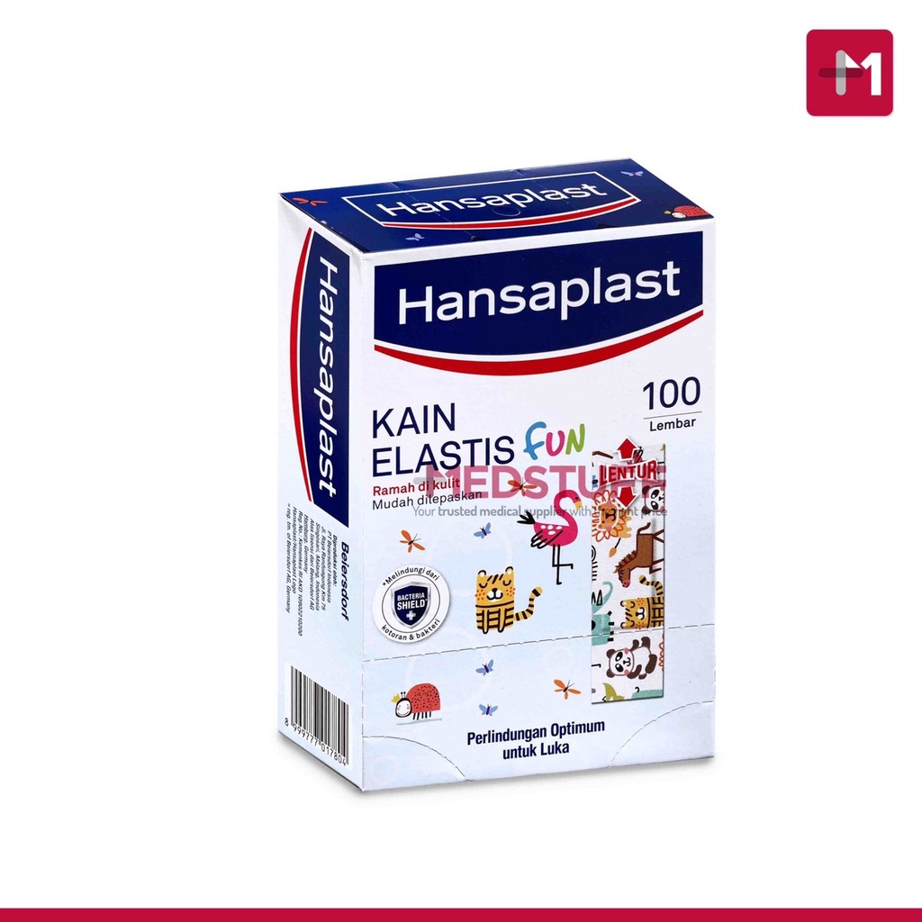Jual Hansaplast Kain Elastis Fun isi 100s | Shopee Indonesia