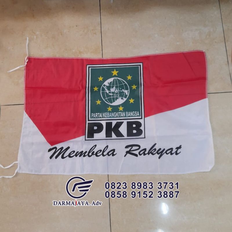 Jual bendera partai PKB ukuran 60x90 cm | Shopee Indonesia