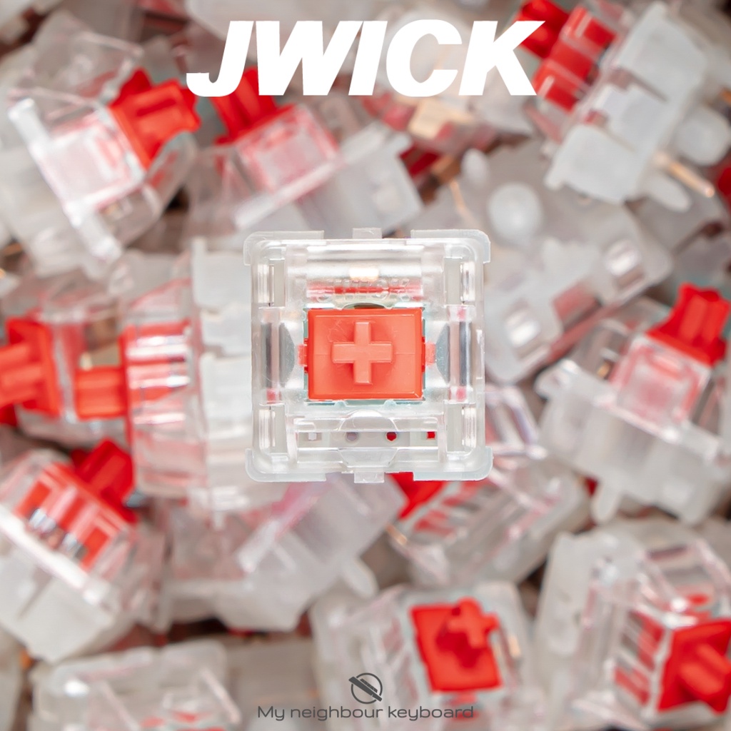 Jual JWICK Red Linear Switch 5-Pin PCB Mechanical Keyboard | Shopee ...