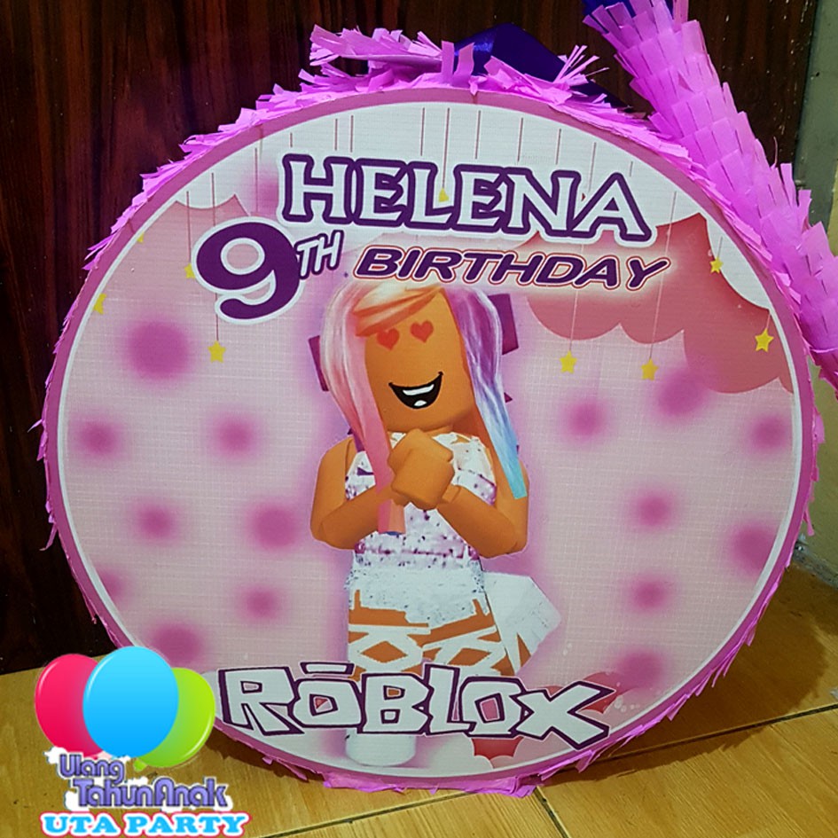 Jual Pinata bulat ROBLOX 50 cm / Pinata Ulang Tahun / Pinata roblox ...