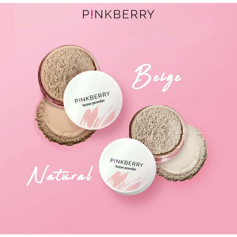 Jual PINKBERRY Loose Powder Natural|Beige 12gr | Shopee Indonesia