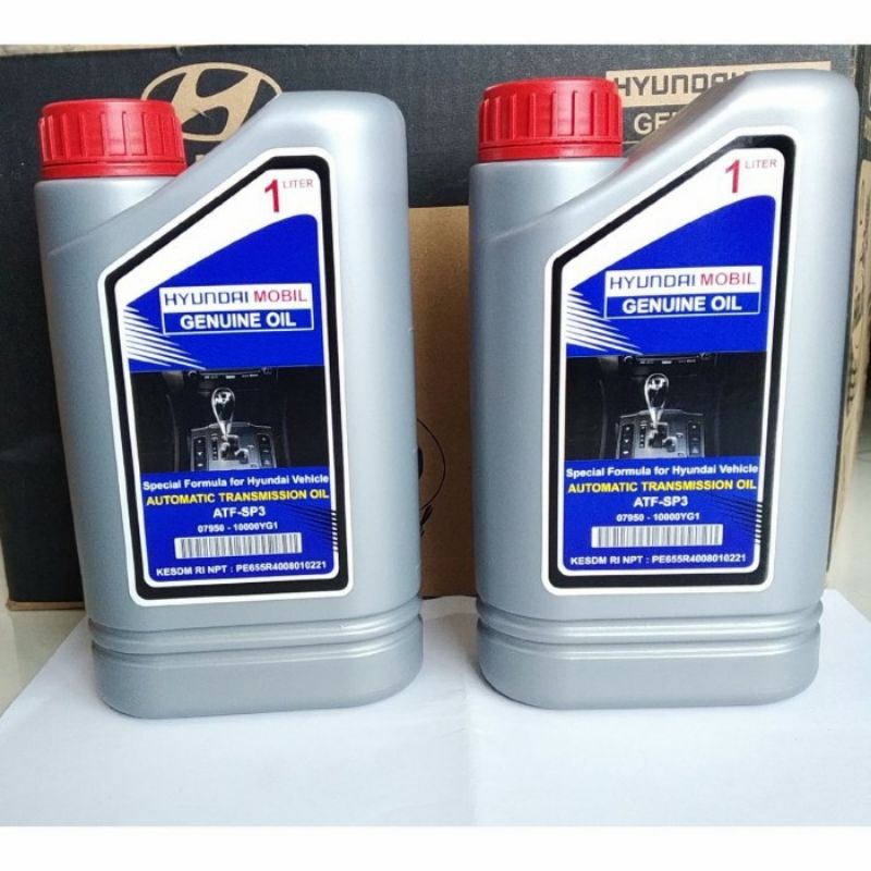 Jual OLI MATIC HYUNDAI AUTOMATIC TRANSMISI (ATF-SP3) REKOMENDASI ...
