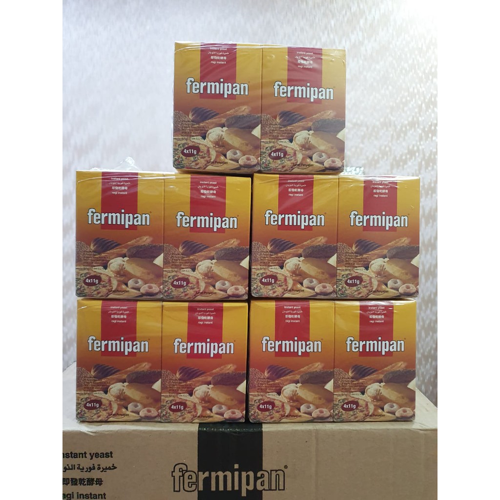 Jual FERMIPAN RAGI PENGEMBANG KEMASAN SACHET 11 GRAM X 4 SACHET - MURAH ...