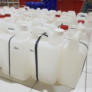 Jual jerigen bekas putih bersih 4 & 5 liter | Shopee Indonesia
