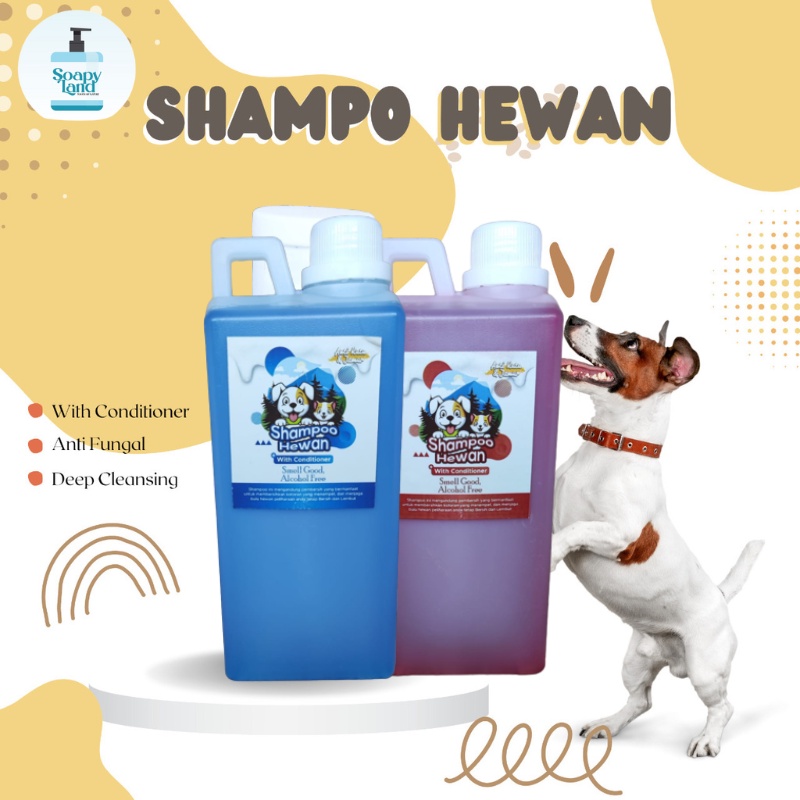 Jual 1 LITER SHAMPO HEWAN SHAMPO KUCING SHAMPO ANJING SHAMPO ANTI KUTU ...