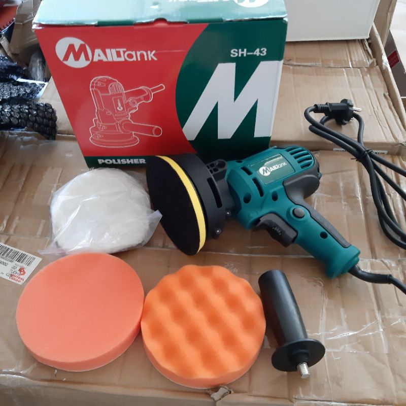 Jual mesin poles MAILTANK polisher 5 inch mesin pemoles bodi mobil motor Indonesia|Shopee Indonesia