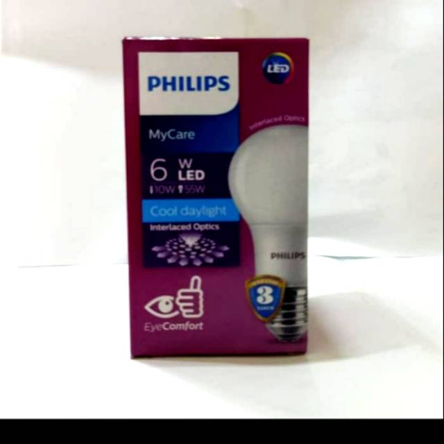 Jual Philips led bulb 6w | Shopee Indonesia