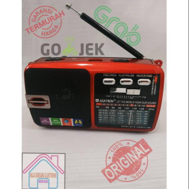 Jual Radio murah Radio bluetooth Radio portabel asatron 1065 btu(N ...