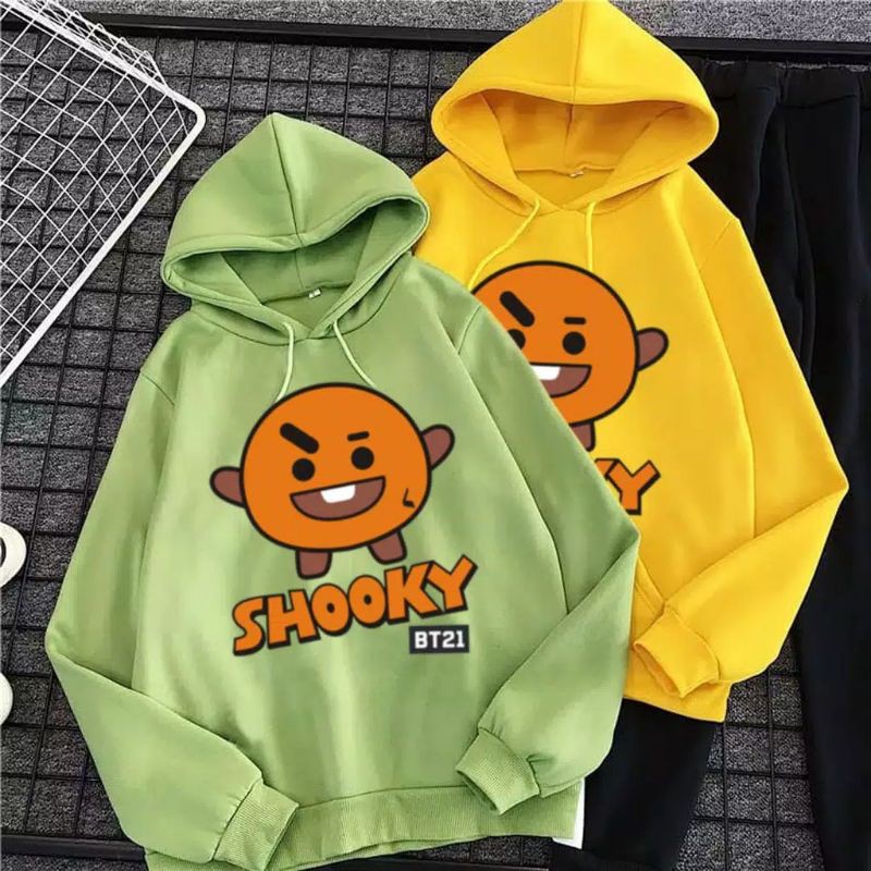 Jual HOODIE SHOOKY HEAD BT21 | Shopee Indonesia