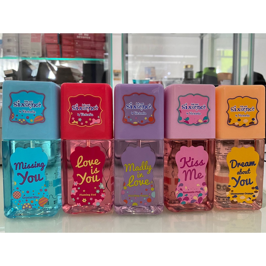 Jual Parfum Sixsence by Victoria 100ml | Body Scent Sixsence Indonesia ...
