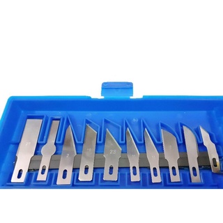 Jual Pisau Cutter Set Isi 13 Pcs Murah Kater plus Mata Cutter Metal ...