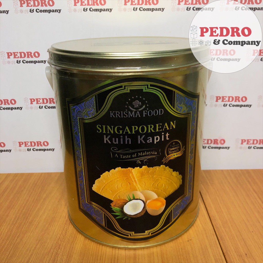 Jual Krisma food singaporean ORIGINAL kuih kapit 400 gram | Shopee ...