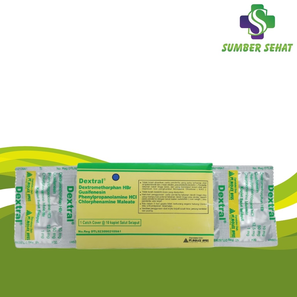 Jual DEXTRAL TABLET STRIP 10 TABLET Indonesia|Shopee Indonesia