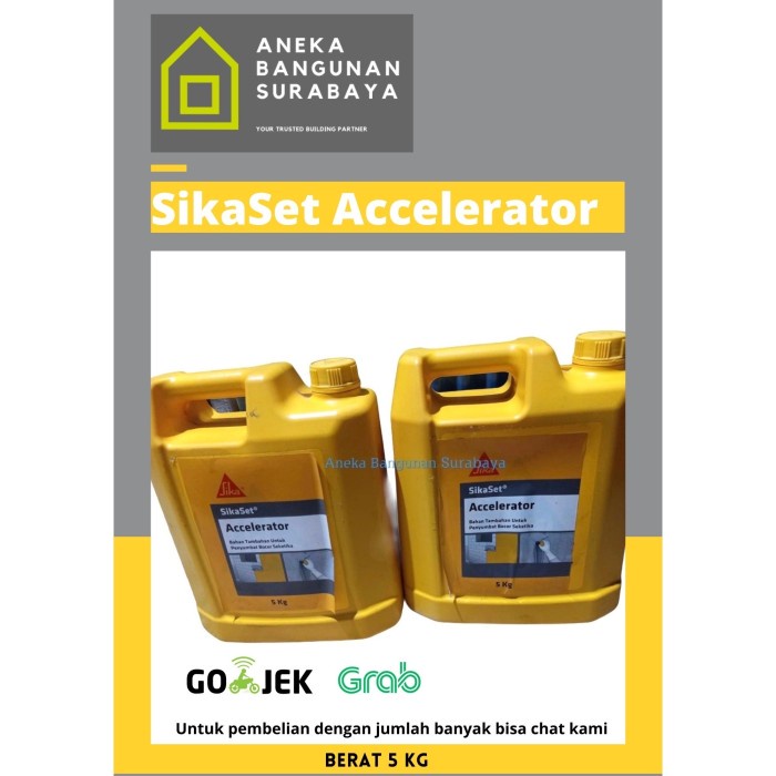 Jual Sika set Accelerator 5 kg Sikaset | Shopee Indonesia