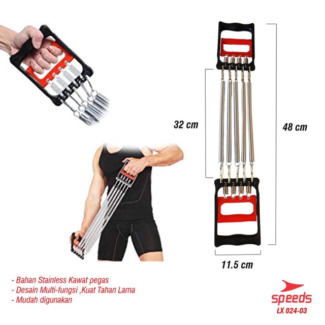 Jual Spring Chest Pull / Alat Fitness Portable Gym Fitness berkualitas ...
