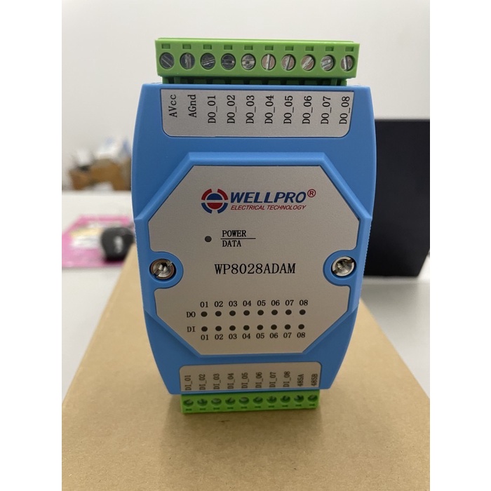 Jual MODBUS RTU RS485 - Digital Input and Output Module Isolated 8DI/8DO Indonesia|Shopee Indonesia