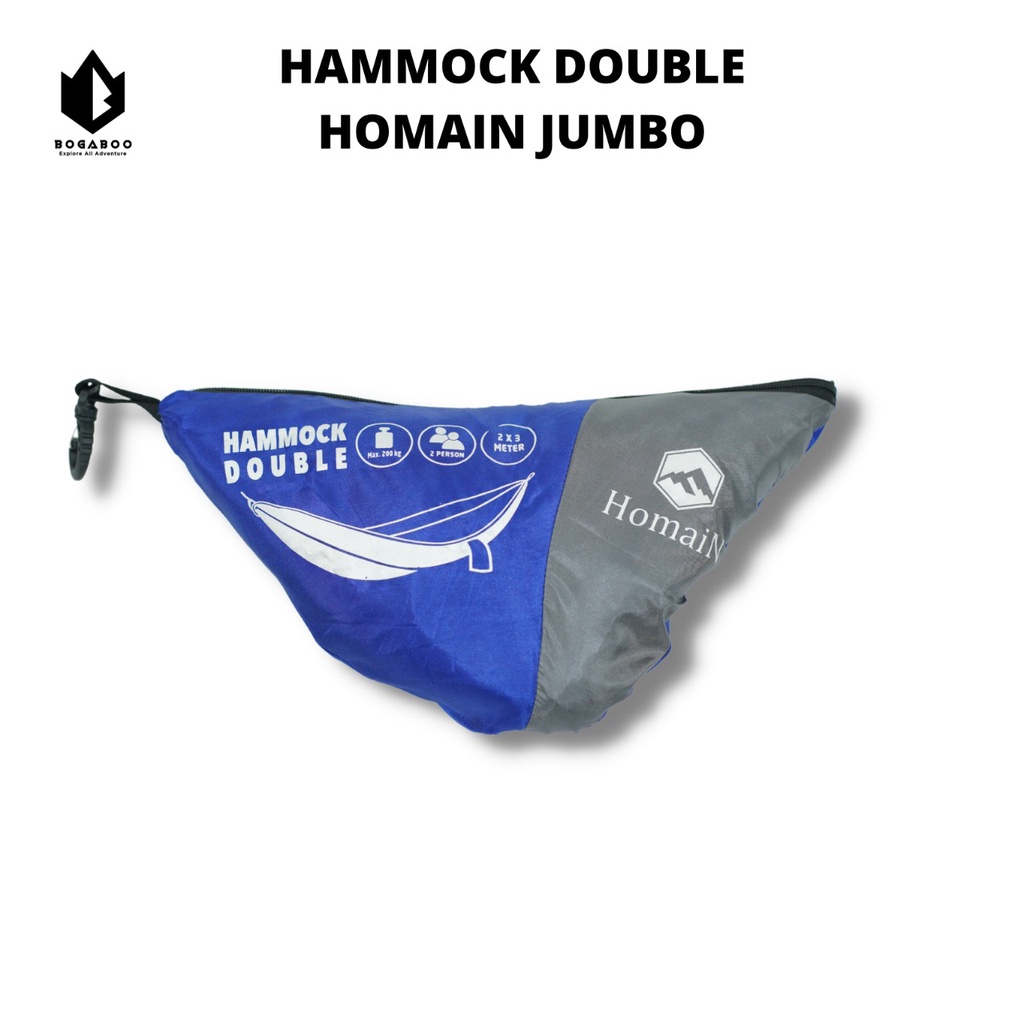 Jual HAMMOCK DOUBLE HOMAIN - AYUNAN - HAMOK JUMBO - AYUNAN GANTUNG ...