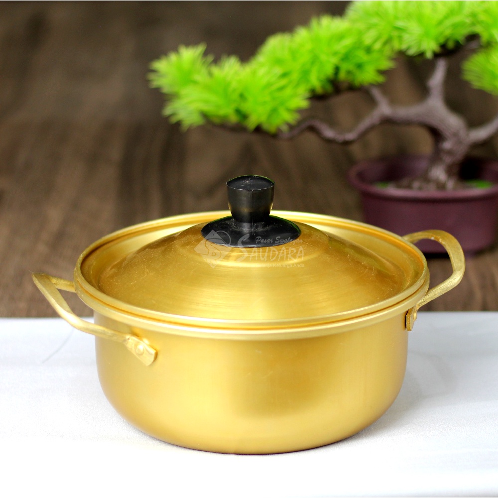 Jual Panci Ramen - Panci Ramyun - Panci Ramyoen Korea Gold - Panci ...