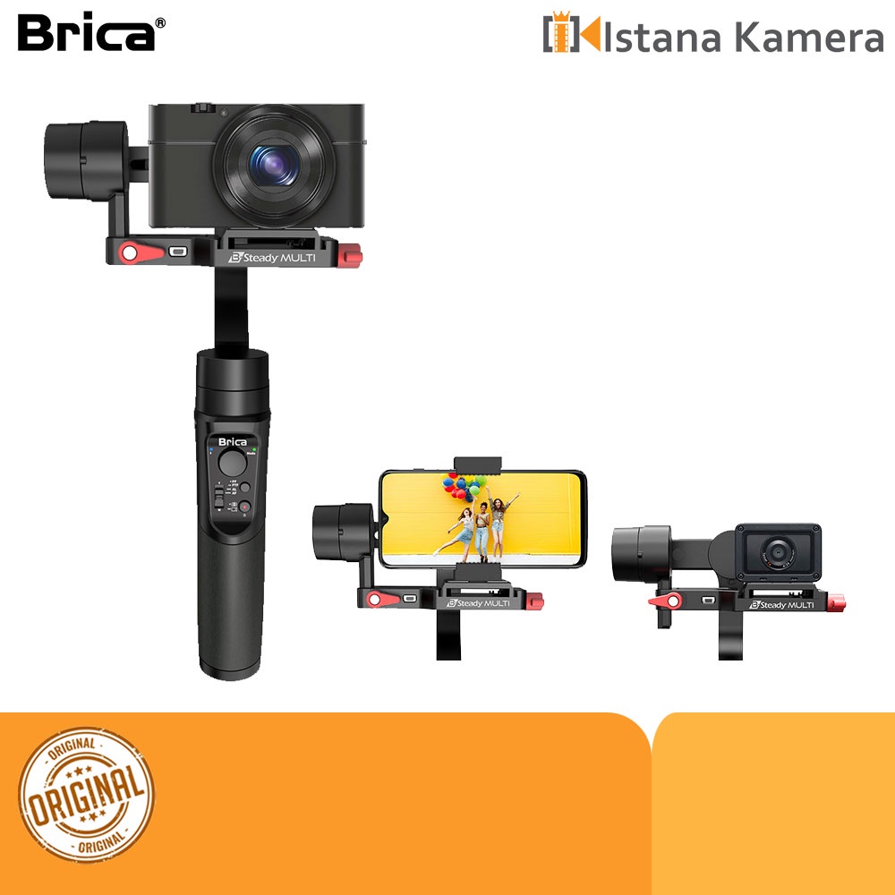 Jual Brica BSteady Multi - 3 Axis Compact Camera Gimbal - Black ...