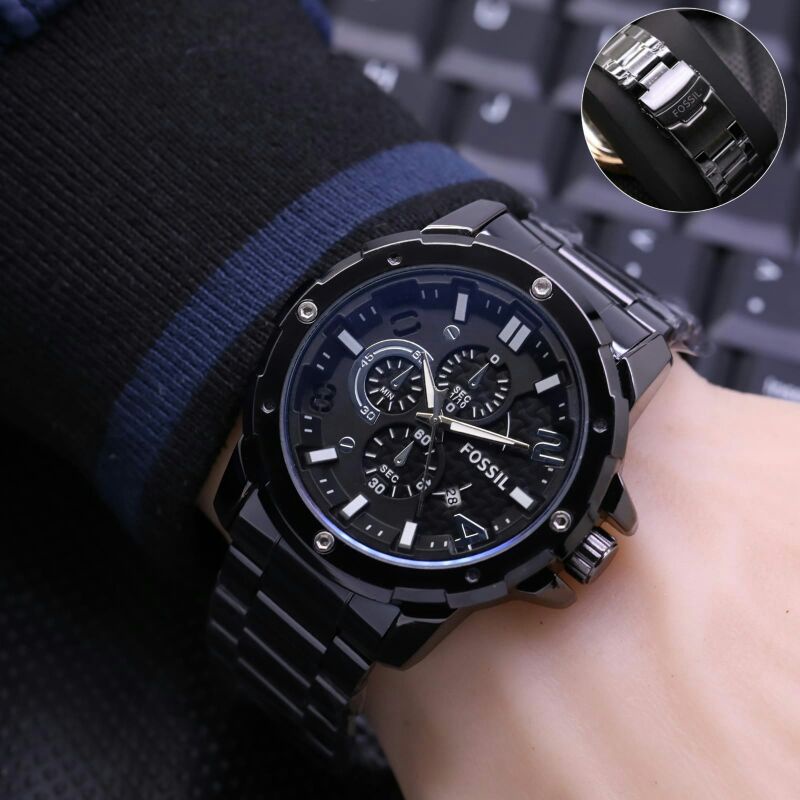 Jual Best Seller Jam Tangan Casual Pria / Cowok FS Stainless F7090 ...