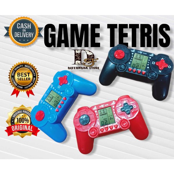 Jual MAINAN ANAK GAMEBOT TETRIS BRICK GAME GIMBOT 999 MAINAN JADUL ...